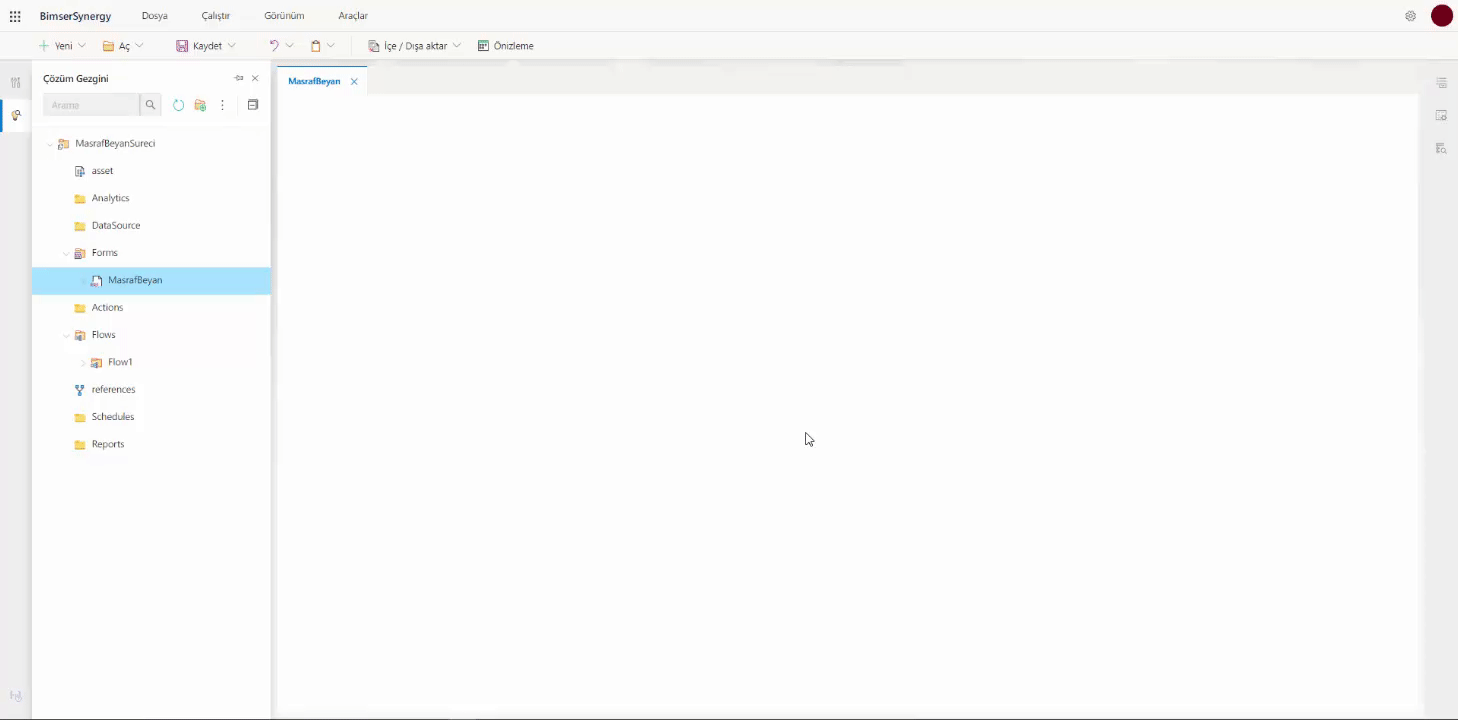 Form Bilgileri Bölümü | Bimser